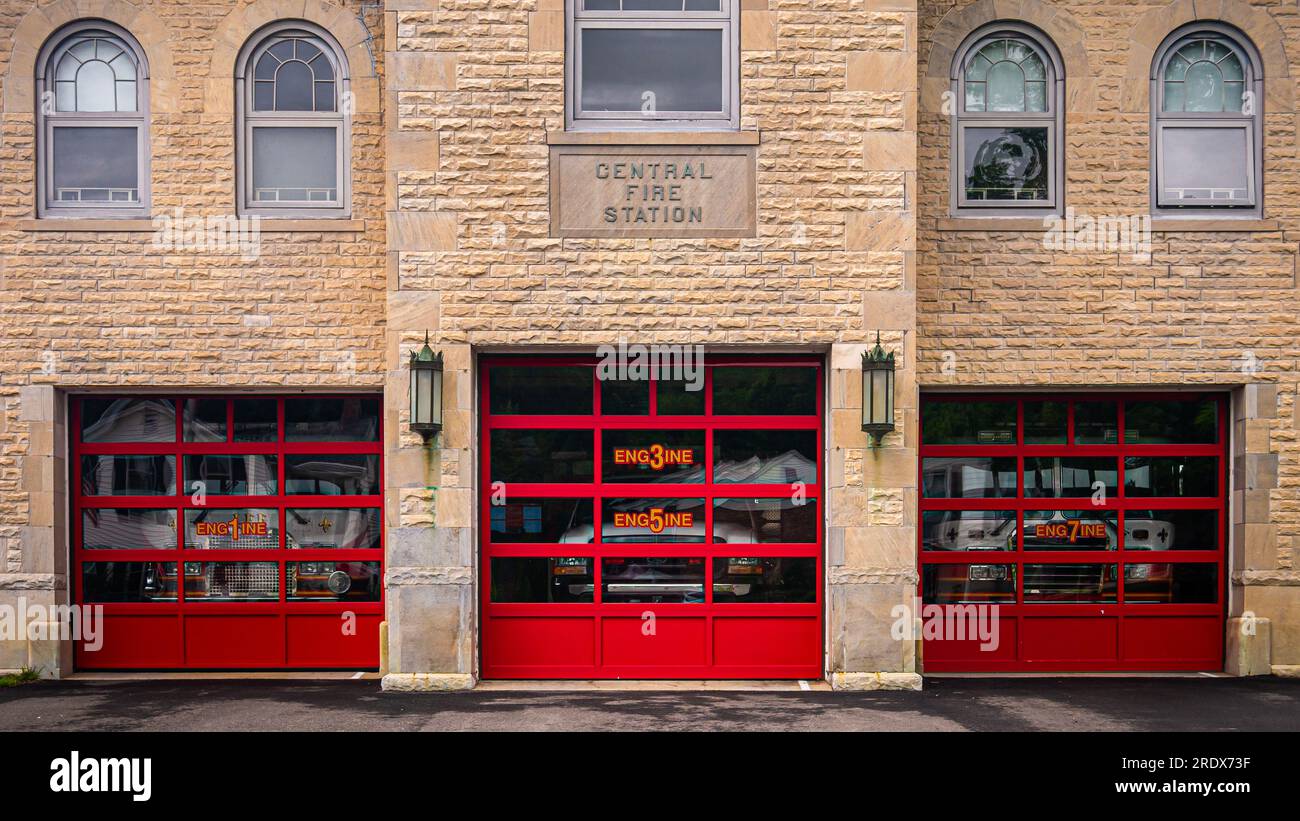 A rural fire station Stock Photo - Alamy