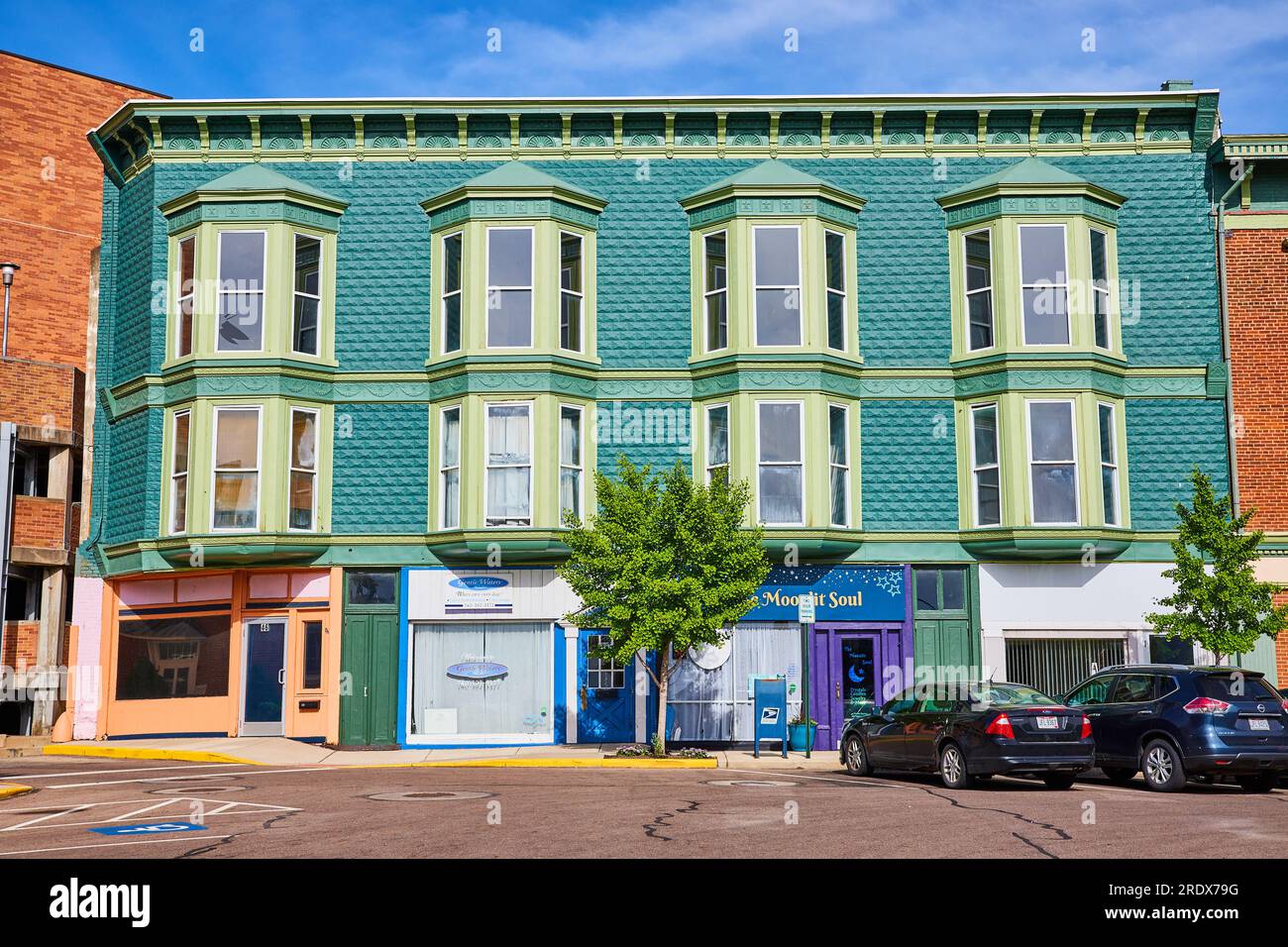 Moonlit square hi-res stock photography and images - Alamy