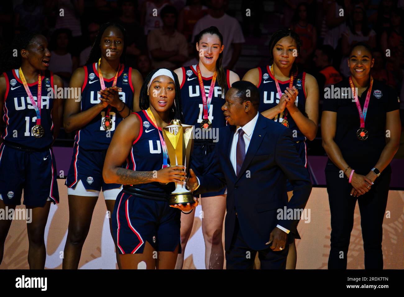 Wizink Center, Madrid, Spain. 23th July, 2023. Basketball: FIBA U19 Women's Basketball World Cup ...