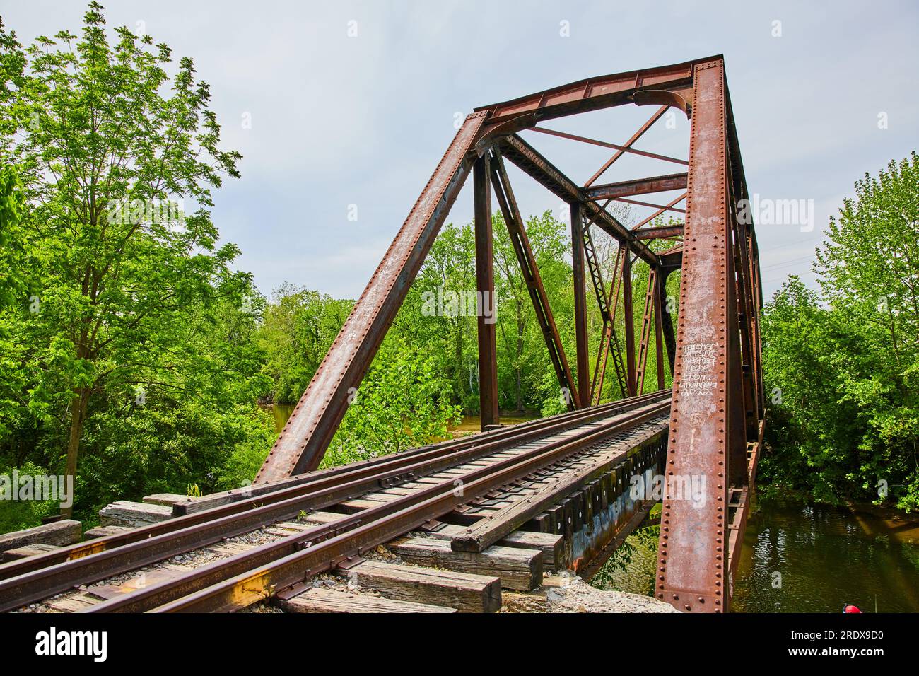 Old iron railroad bridge hi-res stock photography and images - Alamy
