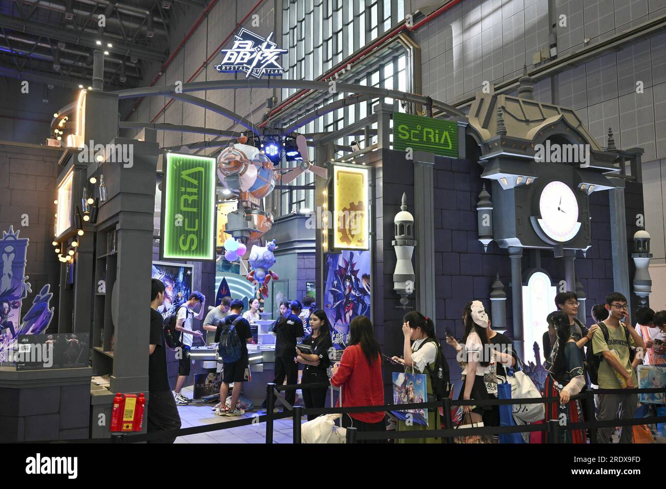 SHANGHAI, CHINA - JULY 23, 2023 - Cosplayers attend Bilibili World 2023 ...