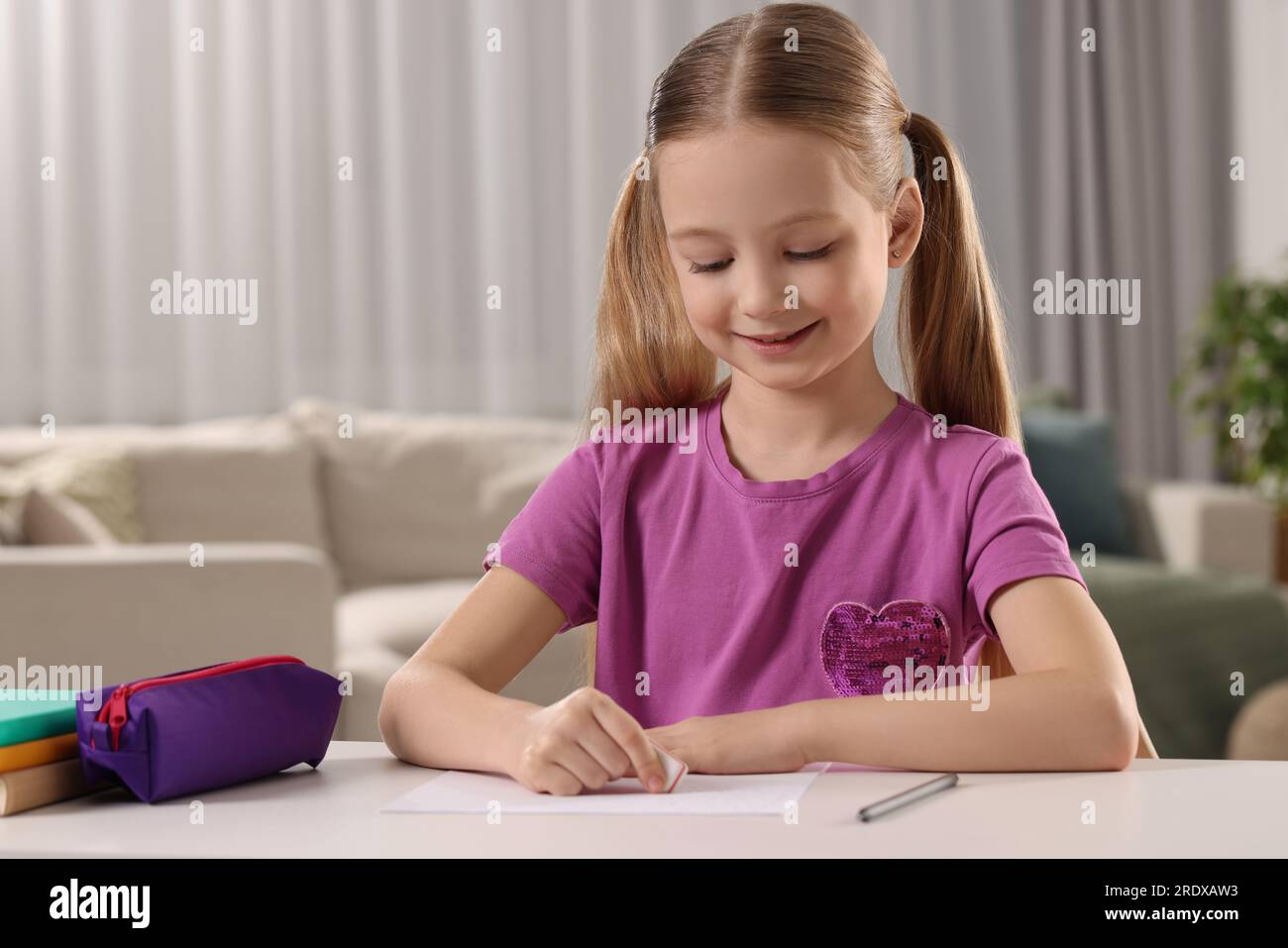 Smiling pencil eraser hi-res stock photography and images - Alamy