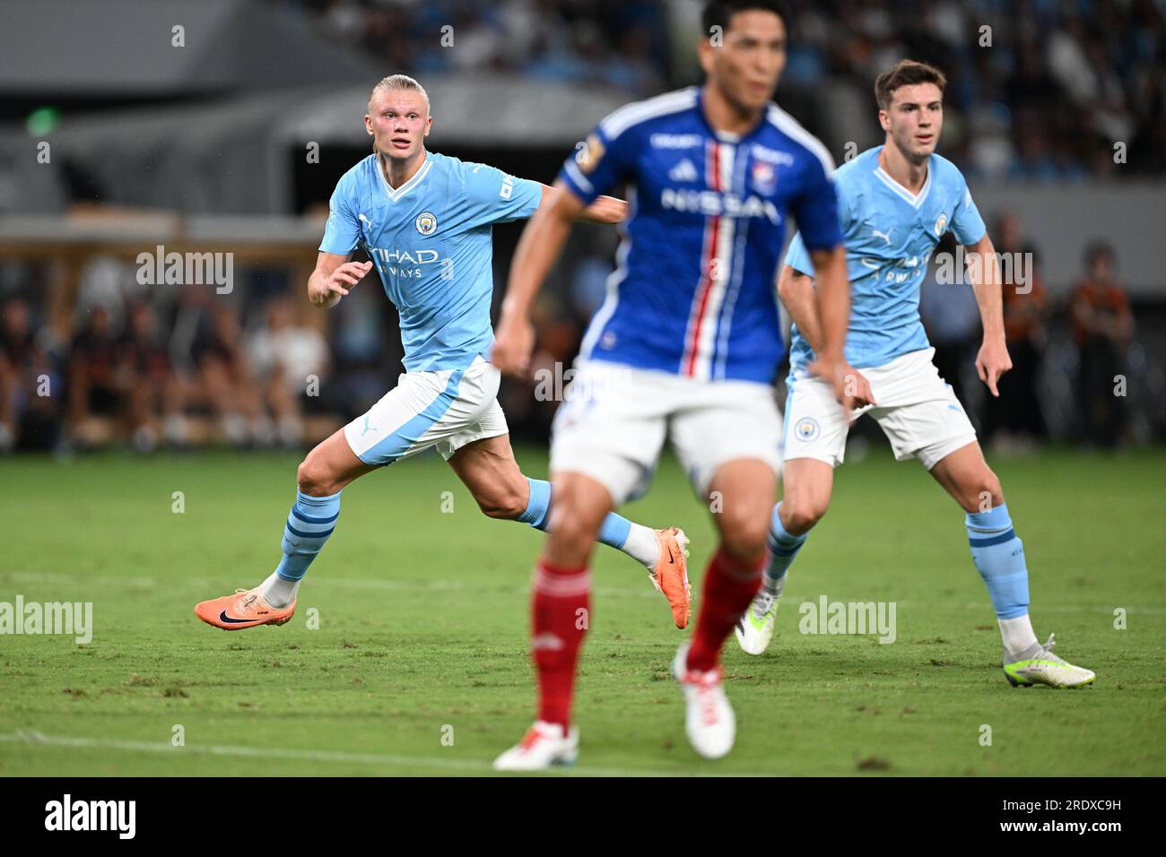 National Stadium, Tokyo, Japan. 23rd July, 2023. Erling Haaland ...