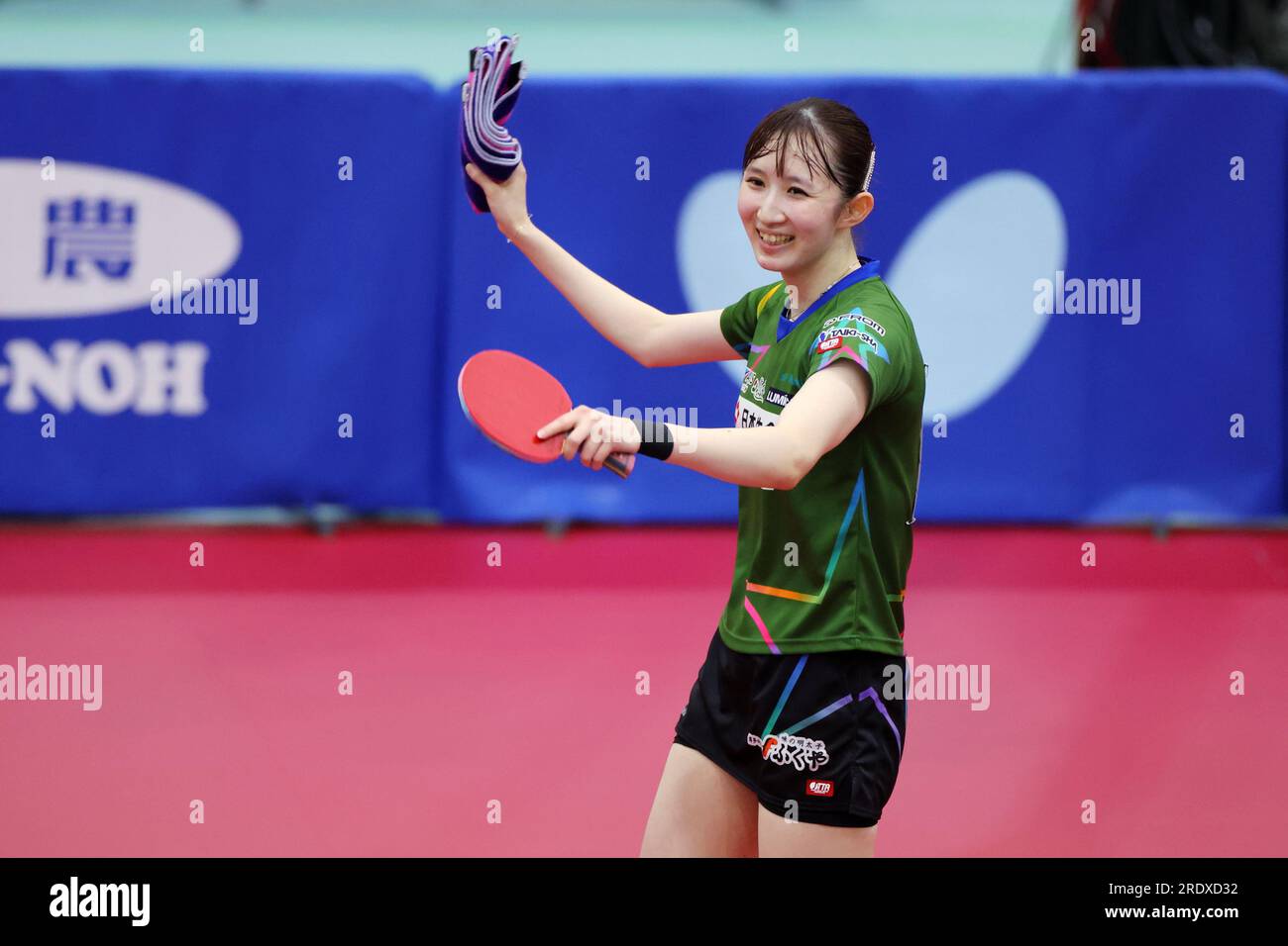 Tokyo, Japan. 23rd July, 2023. Hina Hayata Table Tennis : 2023 ZEN-NOH ...