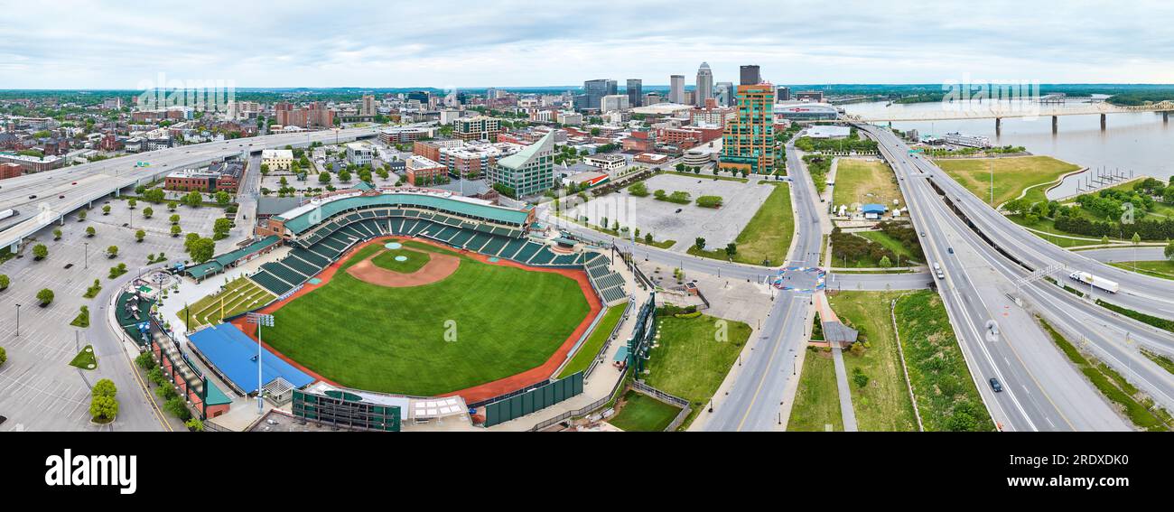 Louisville slugger field aerial hi-res stock photography and images - Alamy