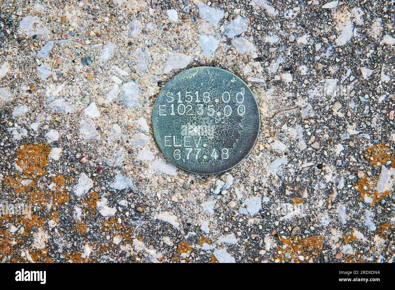 Textured background asset, rust, moss, lichen covered, bespeckled rock ...