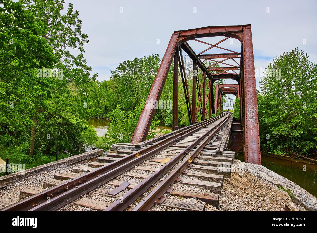 Bridge over kokosing river hi-res stock photography and images - Alamy
