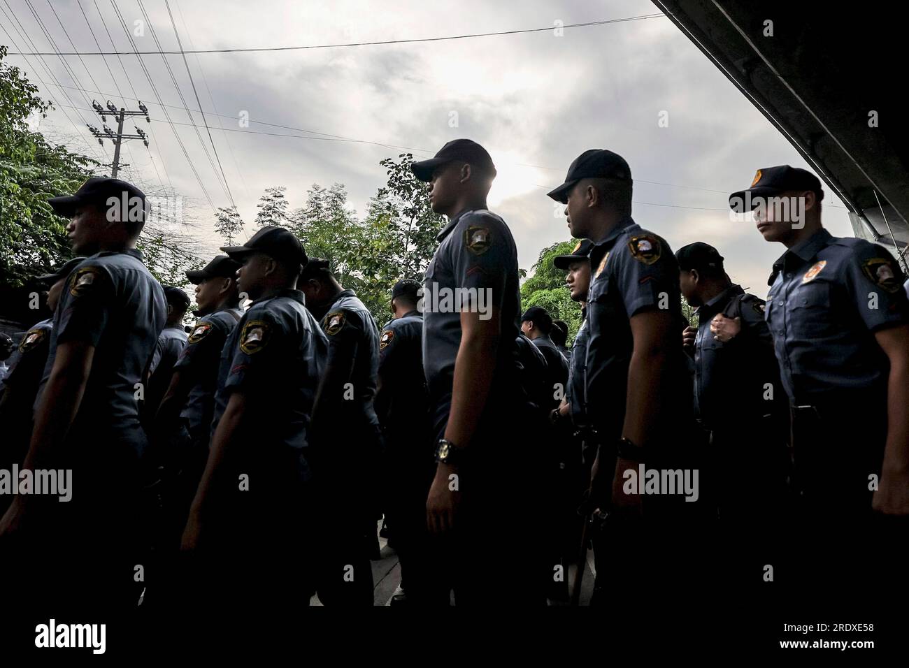 CORRECTS SPELLING OF THE PRESIDENT'S LAST NAME TO MARCOS - Police ...