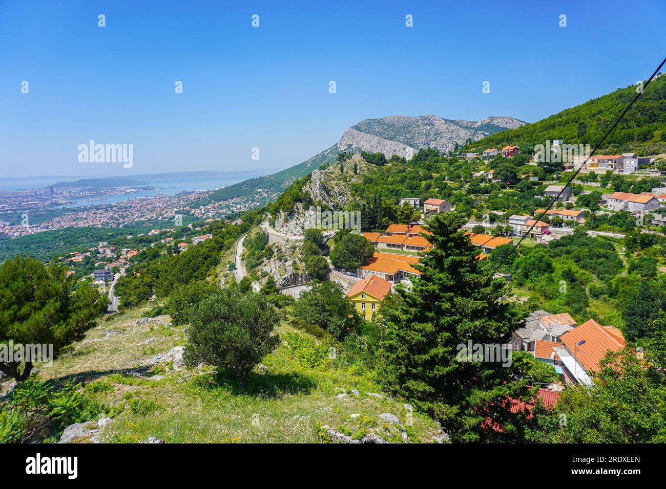 Landscape and Scenic Views in Split, Croatia Stock Photo - Alamy