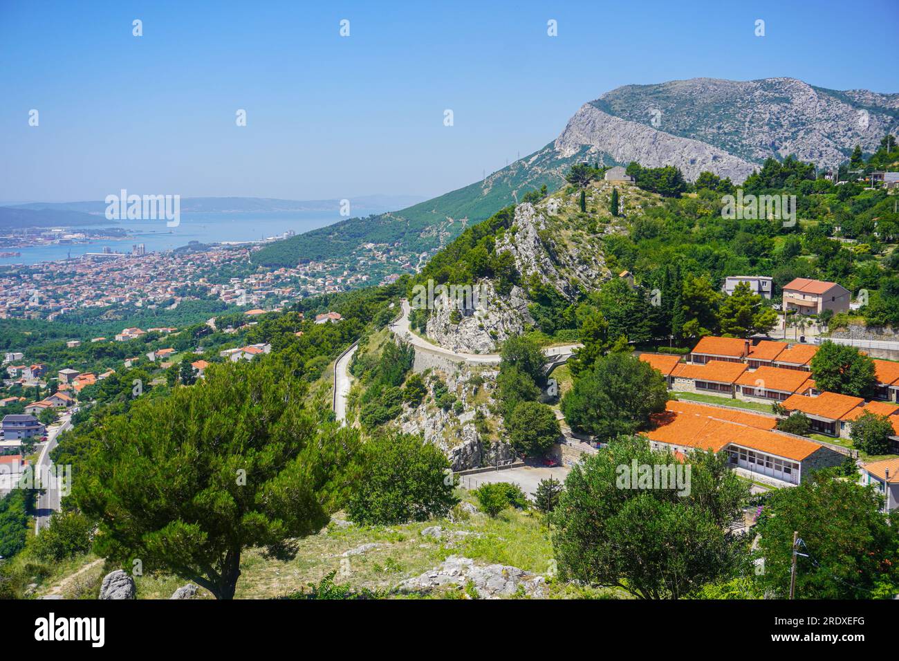 Landscape and Scenic Views in Split, Croatia Stock Photo - Alamy