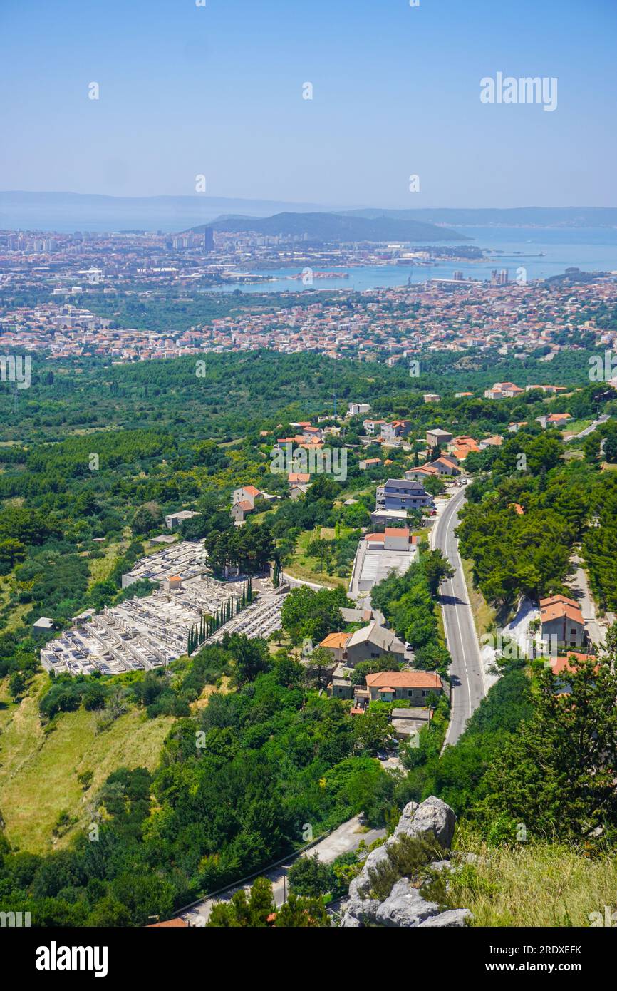 Landscape and Scenic Views in Split, Croatia Stock Photo - Alamy