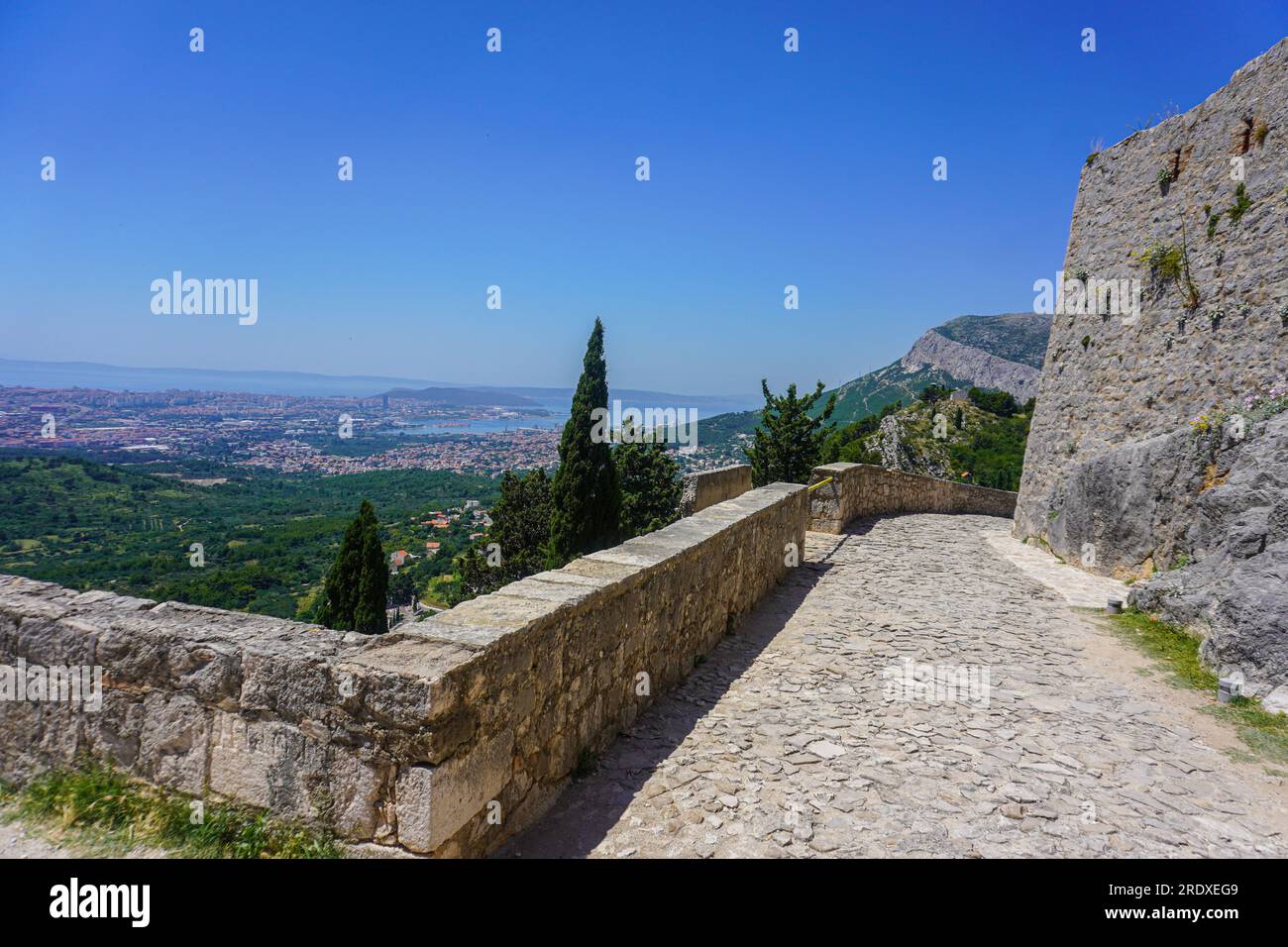 Landscape and Scenic Views in Split, Croatia Stock Photo - Alamy