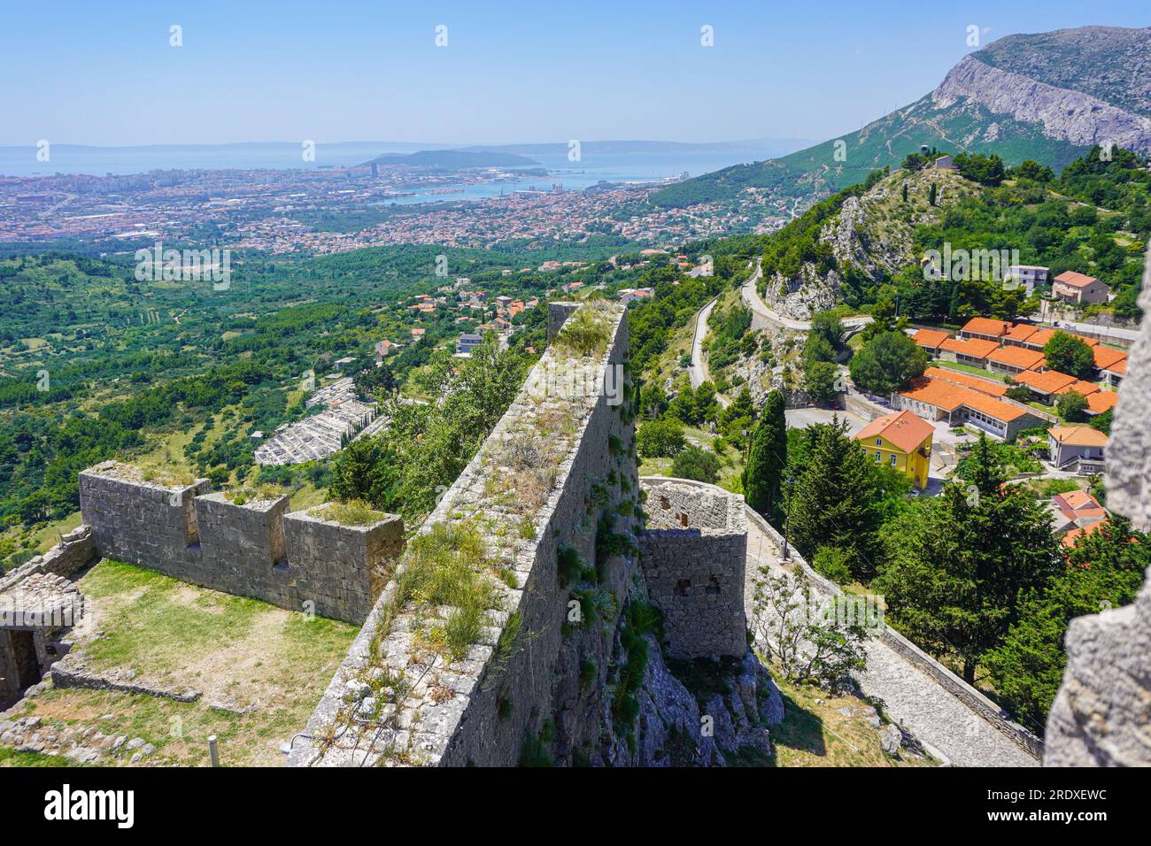Landscape and Scenic Views in Split, Croatia Stock Photo - Alamy