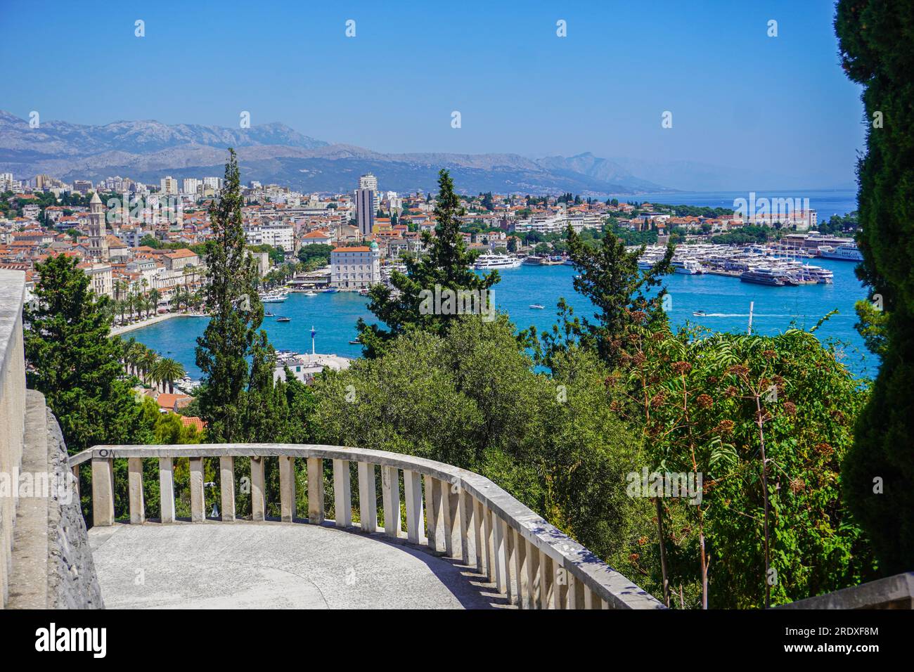 Landscape and Scenic Views in Split, Croatia Stock Photo - Alamy