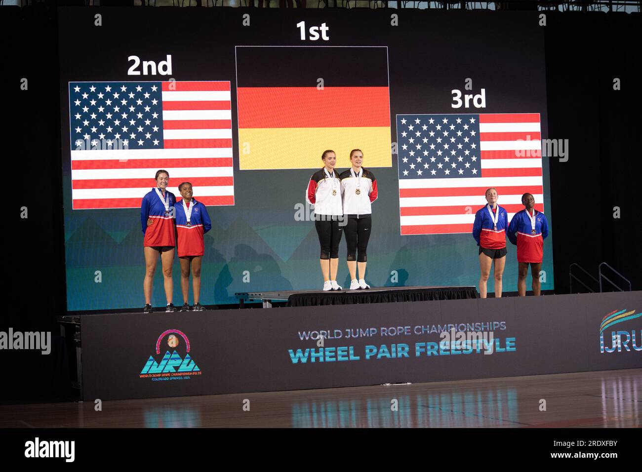 World Jump Rope Championship Finals, Colorado Springs, Colorado, USA ...