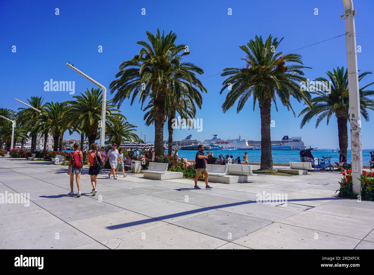 Landscape and Scenic Views in Split, Croatia Stock Photo - Alamy