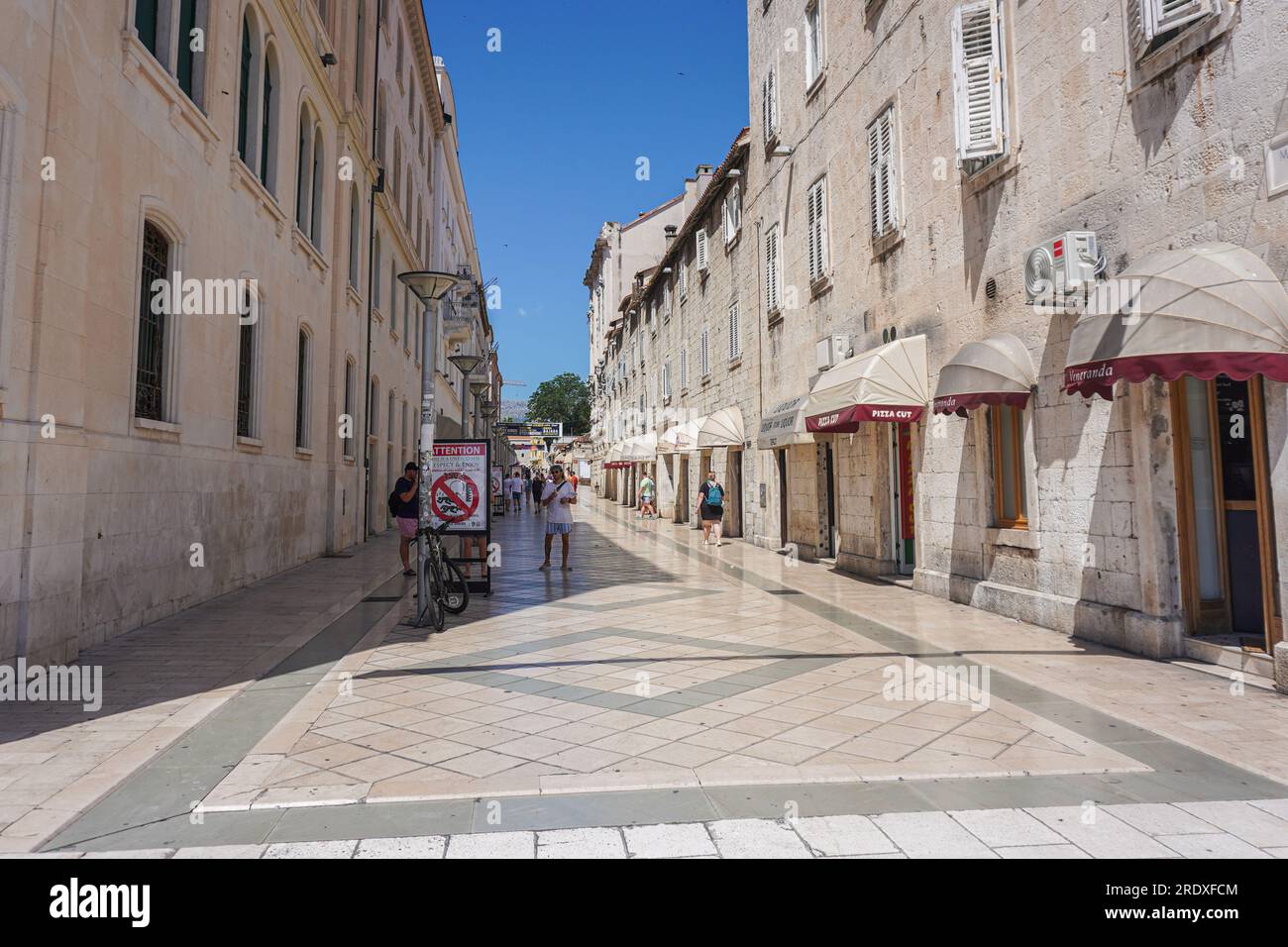 Landscape and Scenic Views in Split, Croatia Stock Photo - Alamy