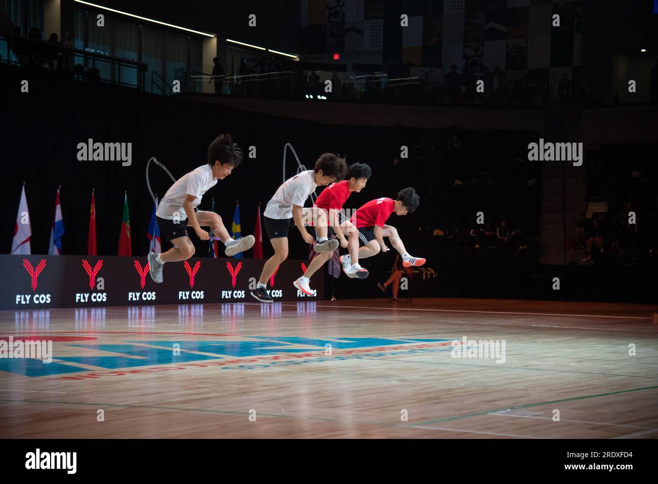 Single rope team freestyle hi-res stock photography and images - Alamy