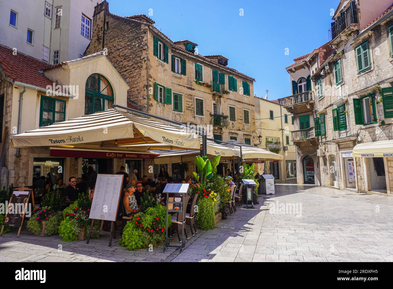 Landscape and Scenic Views in Split, Croatia Stock Photo - Alamy