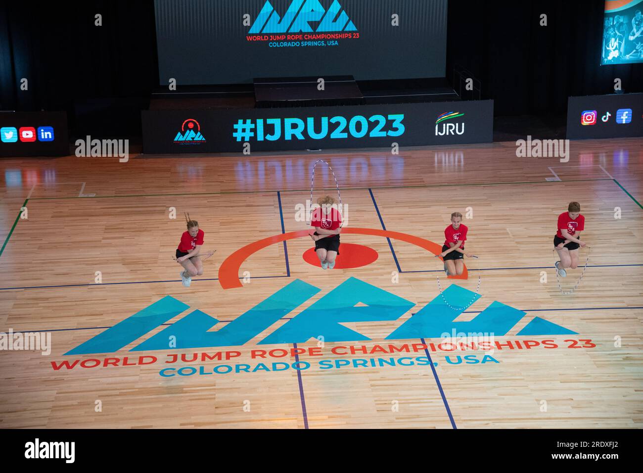 World Jump Rope Championship Finals, Colorado Springs, Colorado, USA ...
