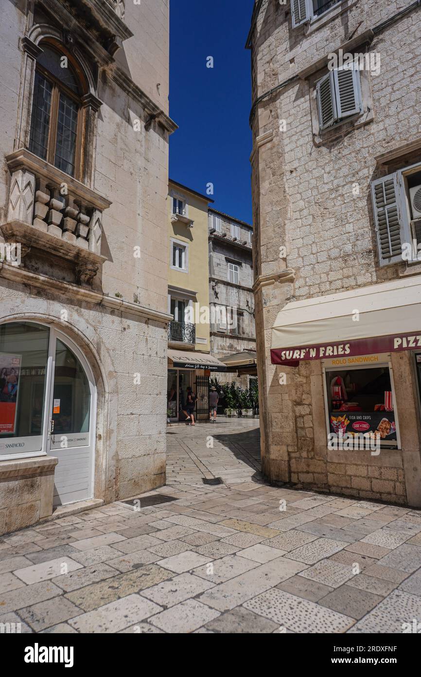 Landscape and Scenic Views in Split, Croatia Stock Photo - Alamy