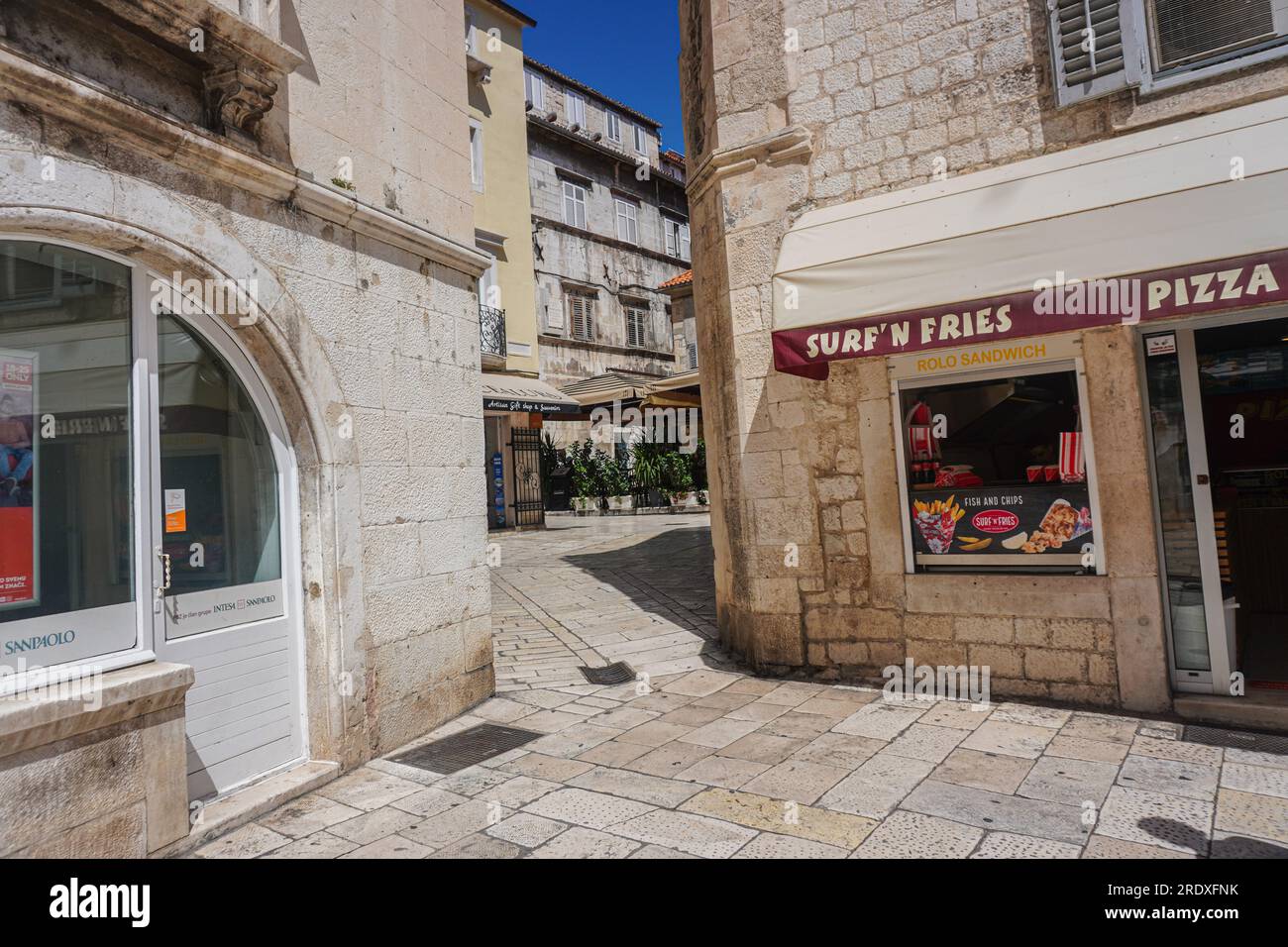 Landscape and Scenic Views in Split, Croatia Stock Photo - Alamy