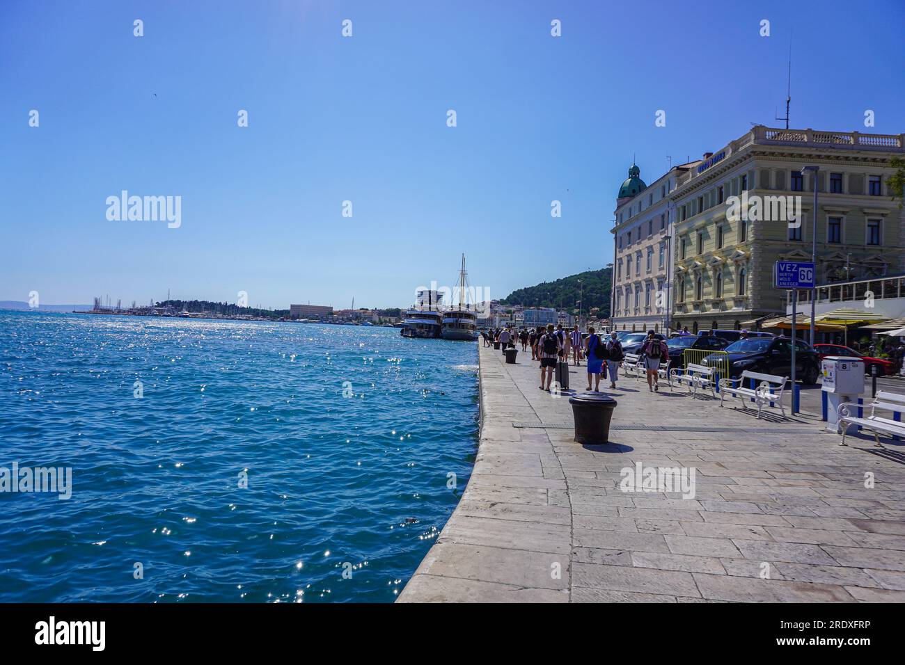 Landscape and Scenic Views in Split, Croatia Stock Photo - Alamy