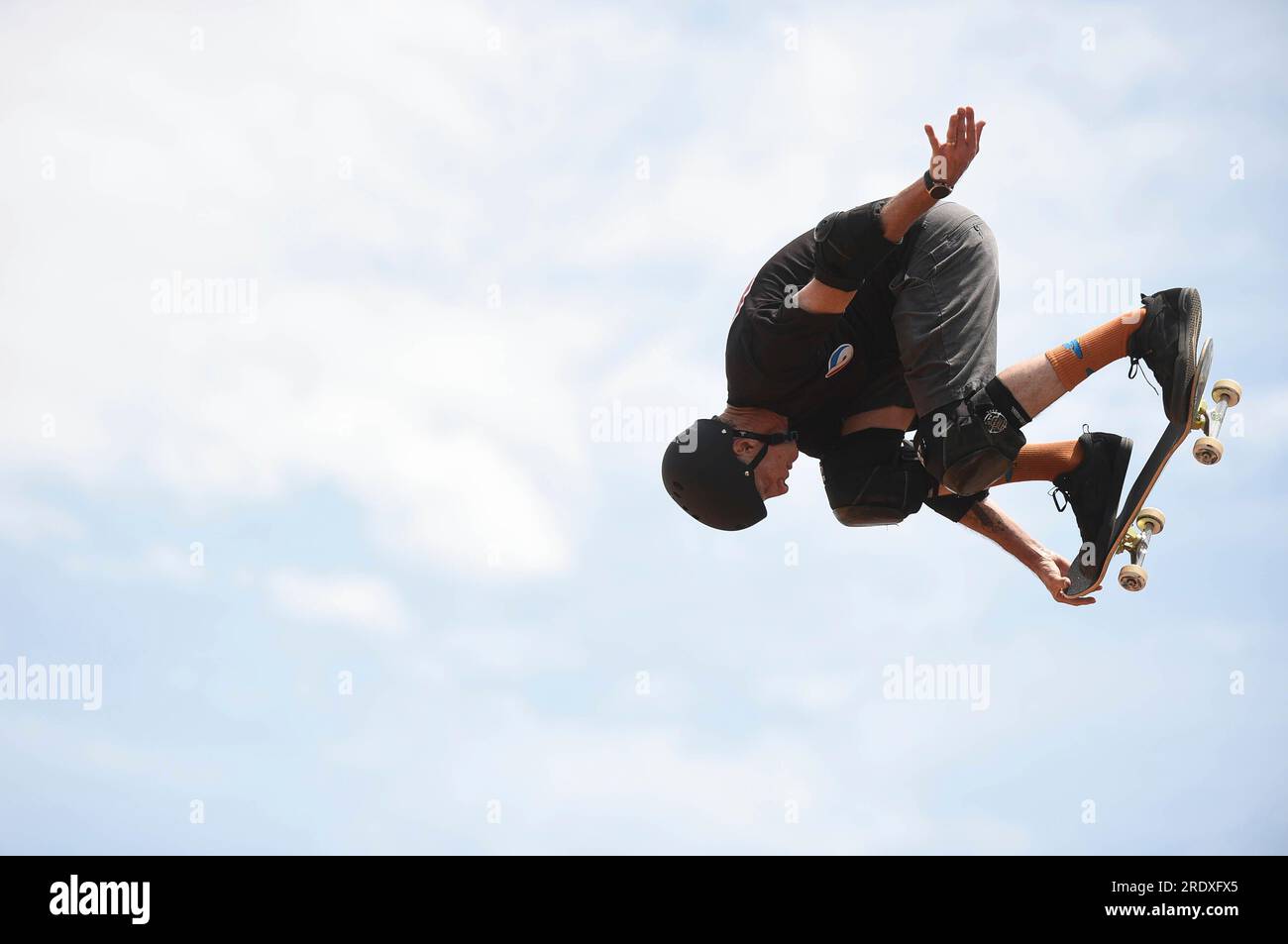 Tony Hawk attends the X-Games on Sunday, July 23, 2023, at the Ventura ...