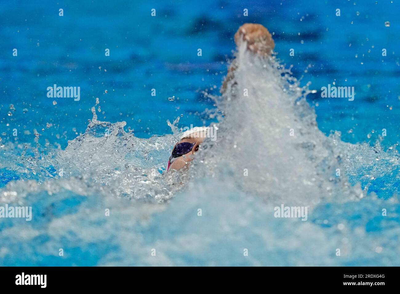 Regan Smith of the United States competes in the women's 100m ...
