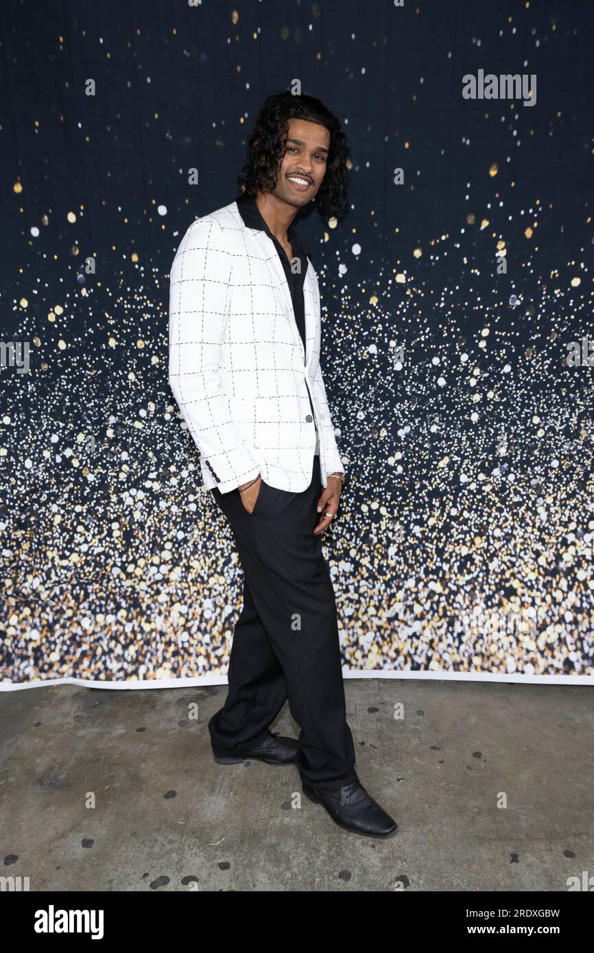 Los Angeles, USA. 23rd July, 2023. Model Trent Baldeo attends A STEP ...