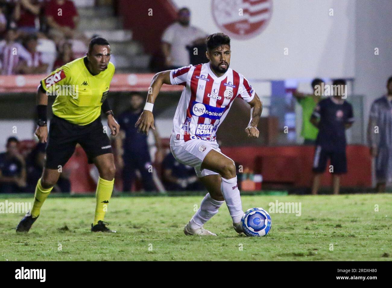 PE - RECIFE - 07/23/2023 - BRASILEIRO C 2023, NAUTICO X REMO - Bryan player of Nautico during a ...