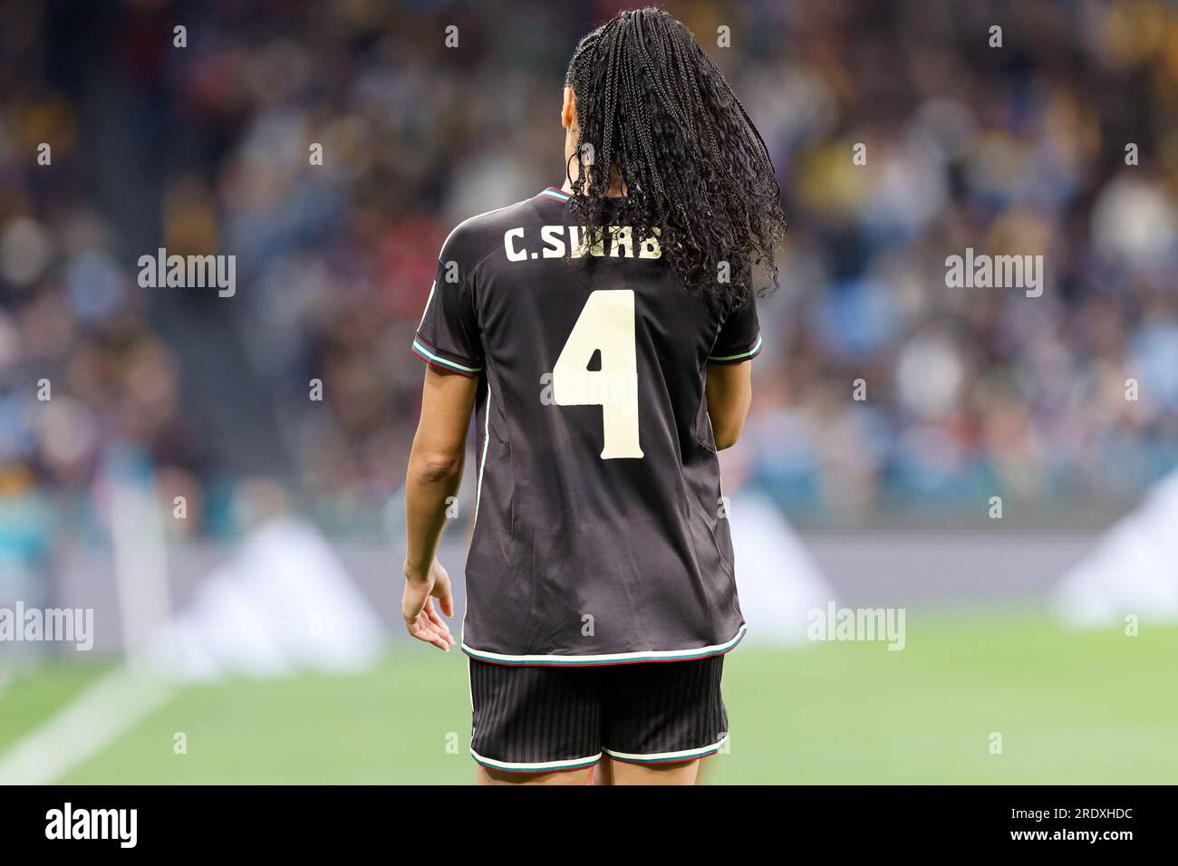 Sydney, Australia. 23rd July, 2023. Chantelle Swaby of Jamaica looks on ...