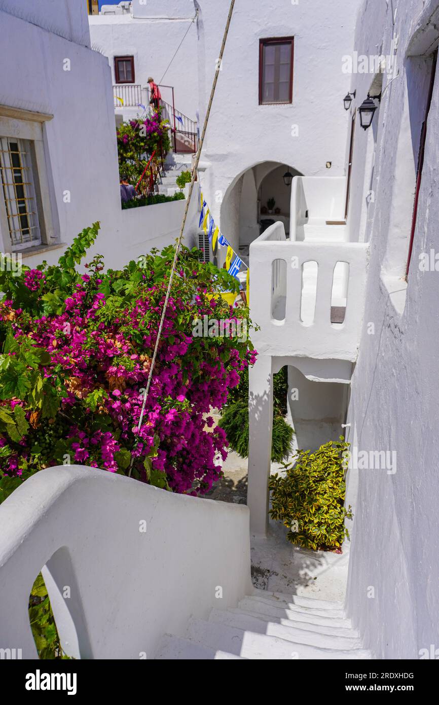 Scenic and Landscape View of Mykonos in Greece Stock Photo - Alamy