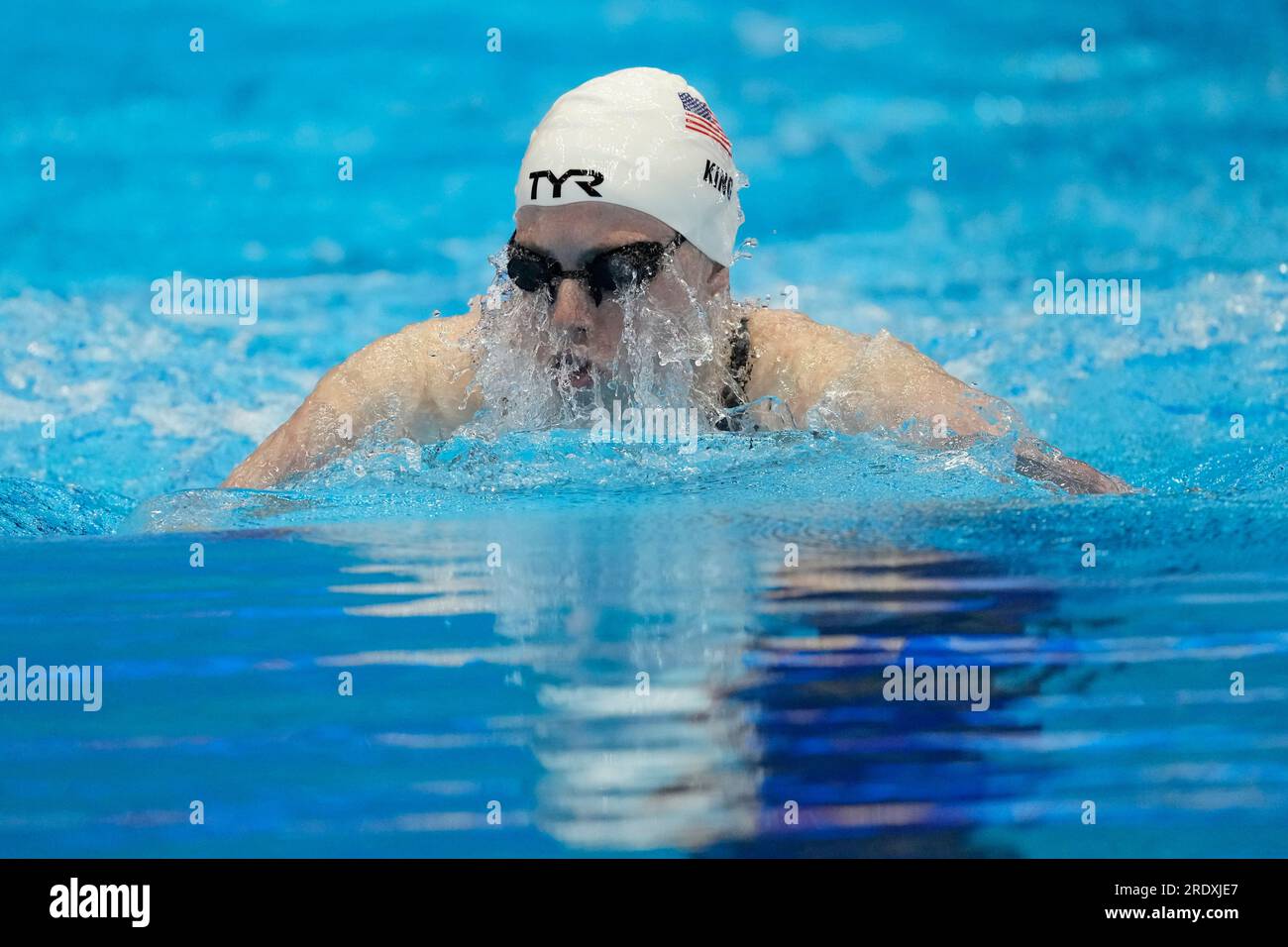 Lilly King of the United States competes in the women's 100m ...