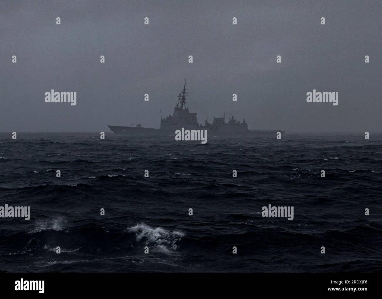 CORAL SEA (July 19, 2023) The Royal Australian Navy Hobart-class ...