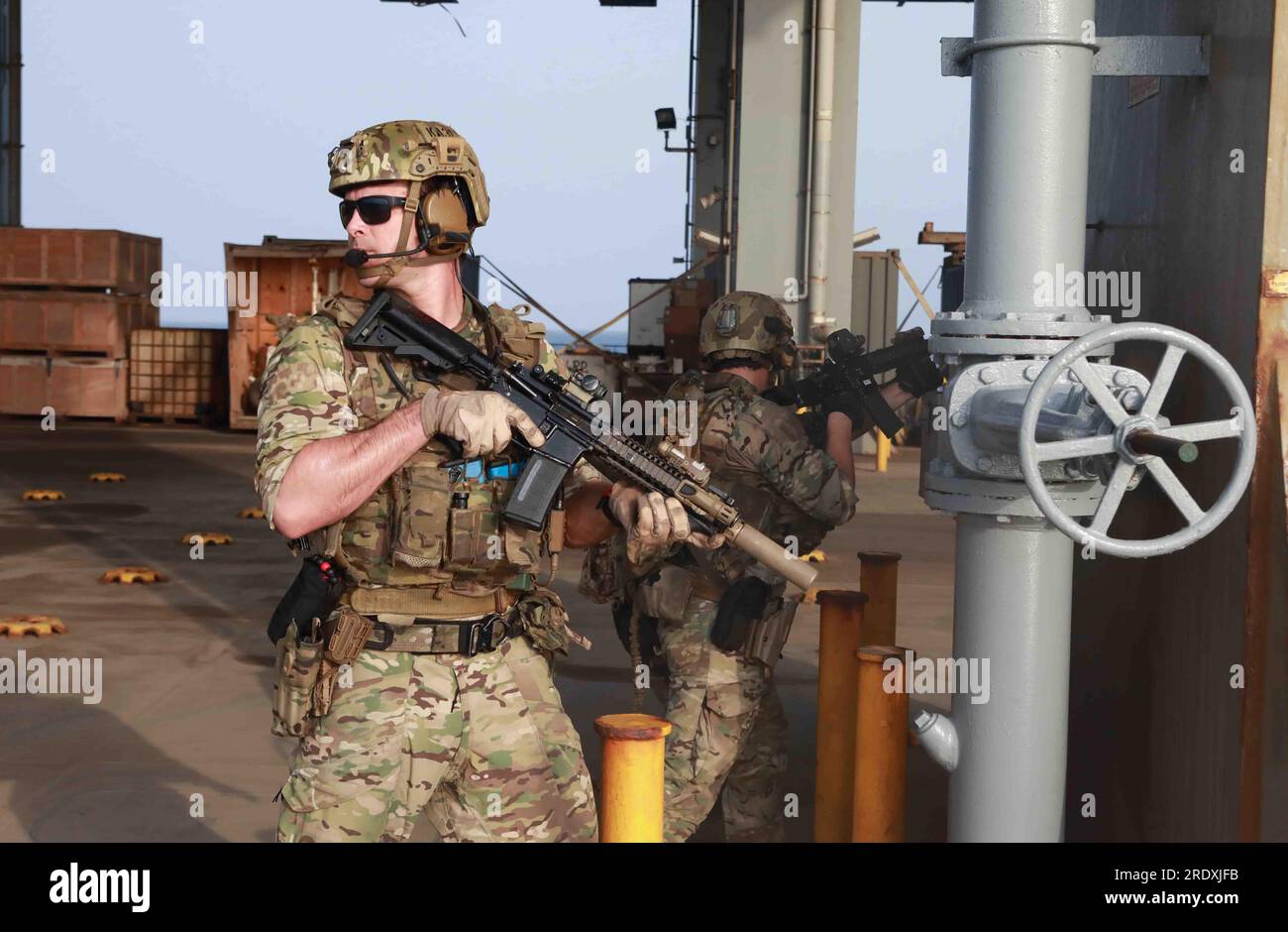 230720-A-LP349-1197 GULF OF OMAN (July 20, 2023) U.S. forces rehearse ...
