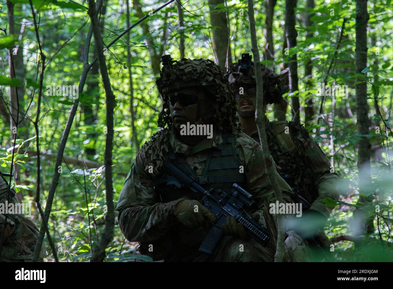 Soldiers from 3rd Squadron, 71st Cavalry Regiment, 1st Combat Brigade ...