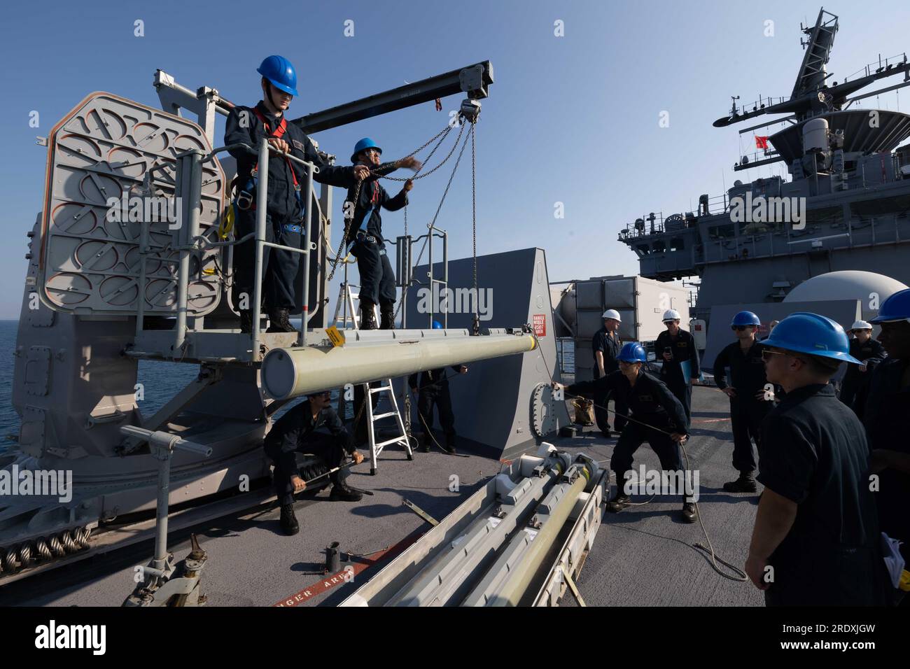 230712-N-VO895-1035 ATLANTIC OCEAN (July 12, 2023) Wasp-class ...