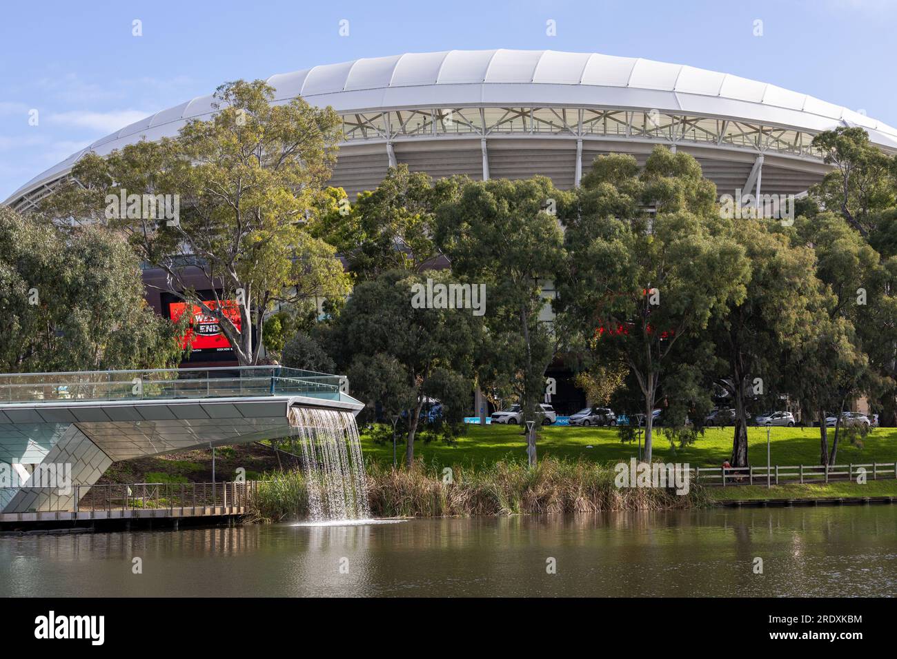 Adelaide oval bridge hi-res stock photography and images - Alamy