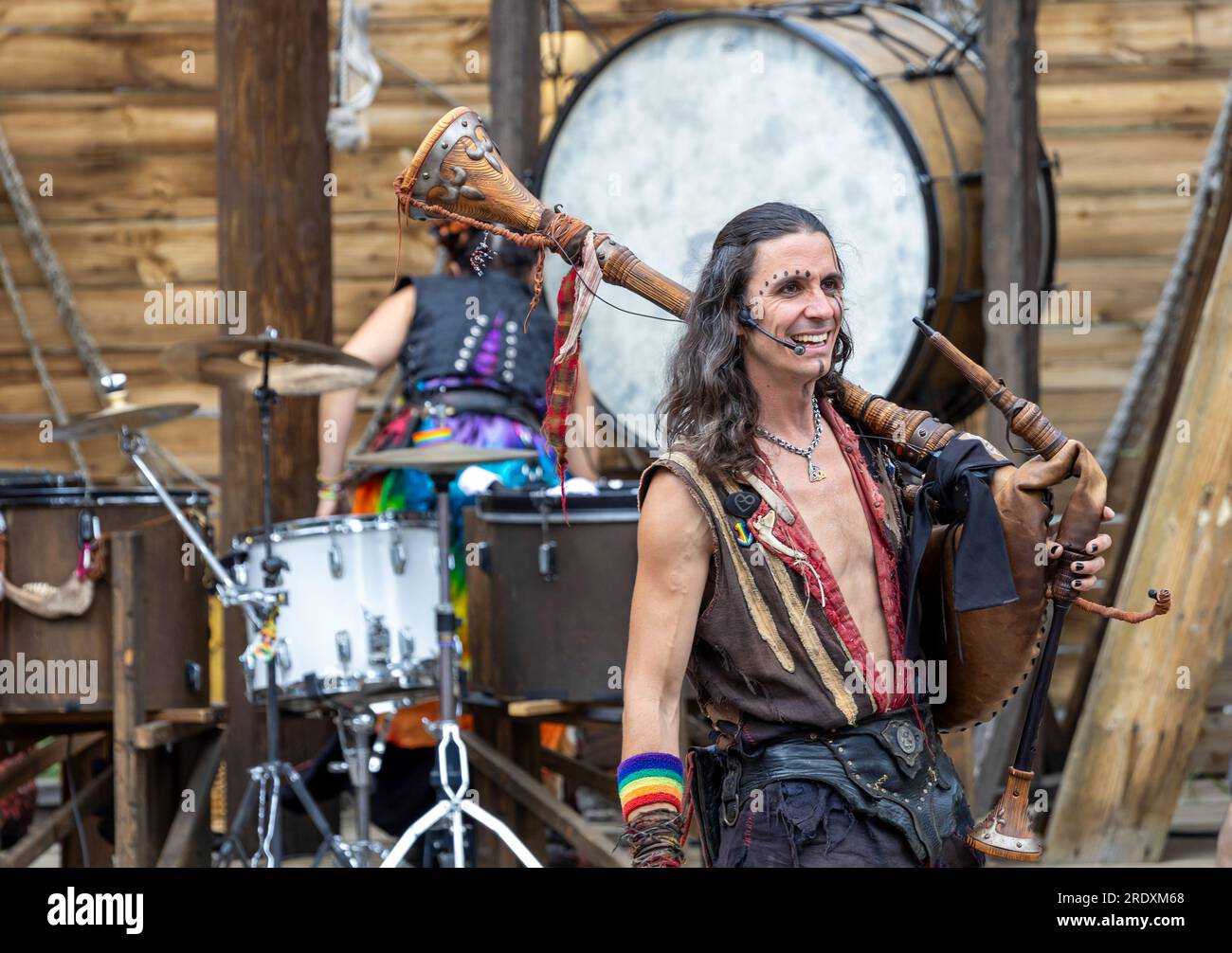 Larkspur, Colorado - July 15, 2023: Colorado Renaissance Festival ...