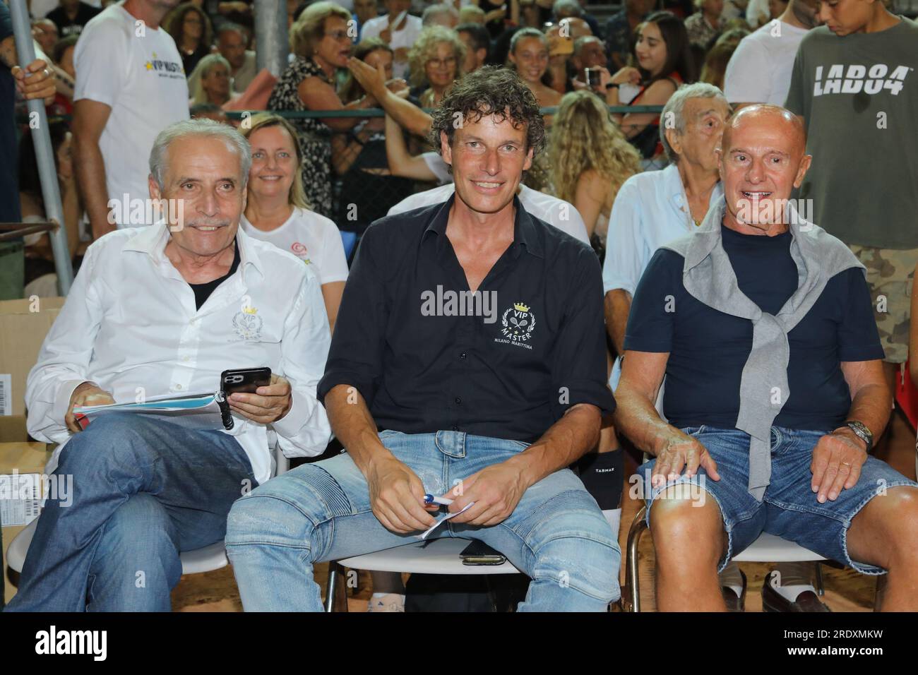 Maritime Milan, Italy. 22nd July, 2023. Milano Marittima (RA), Vip ...