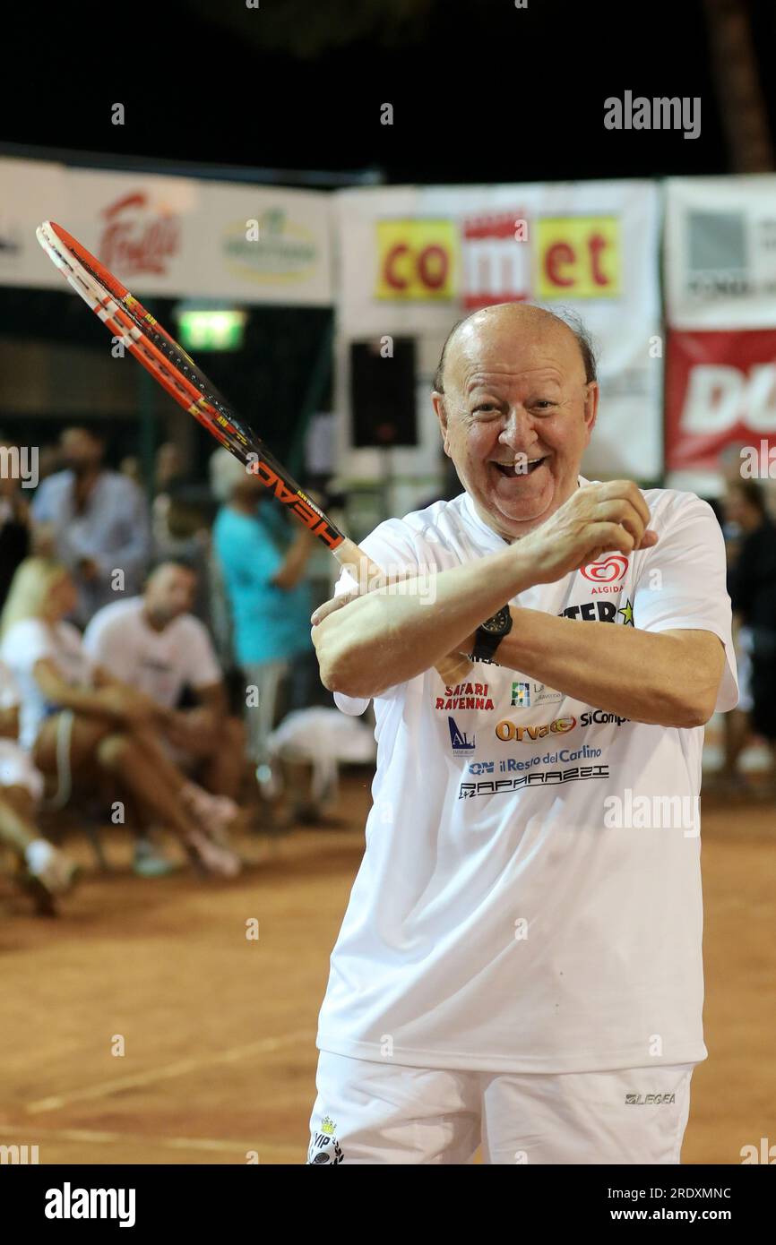 Maritime Milan, Italy. 22nd July, 2023. Milano Marittima (RA), Vip ...