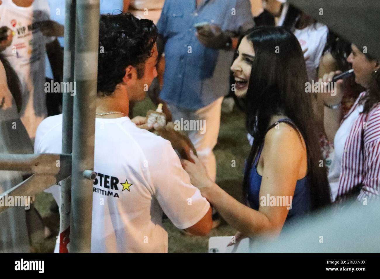 Maritime Milan, Italy. 22nd July, 2023. Milano Marittima (RA), Vip ...