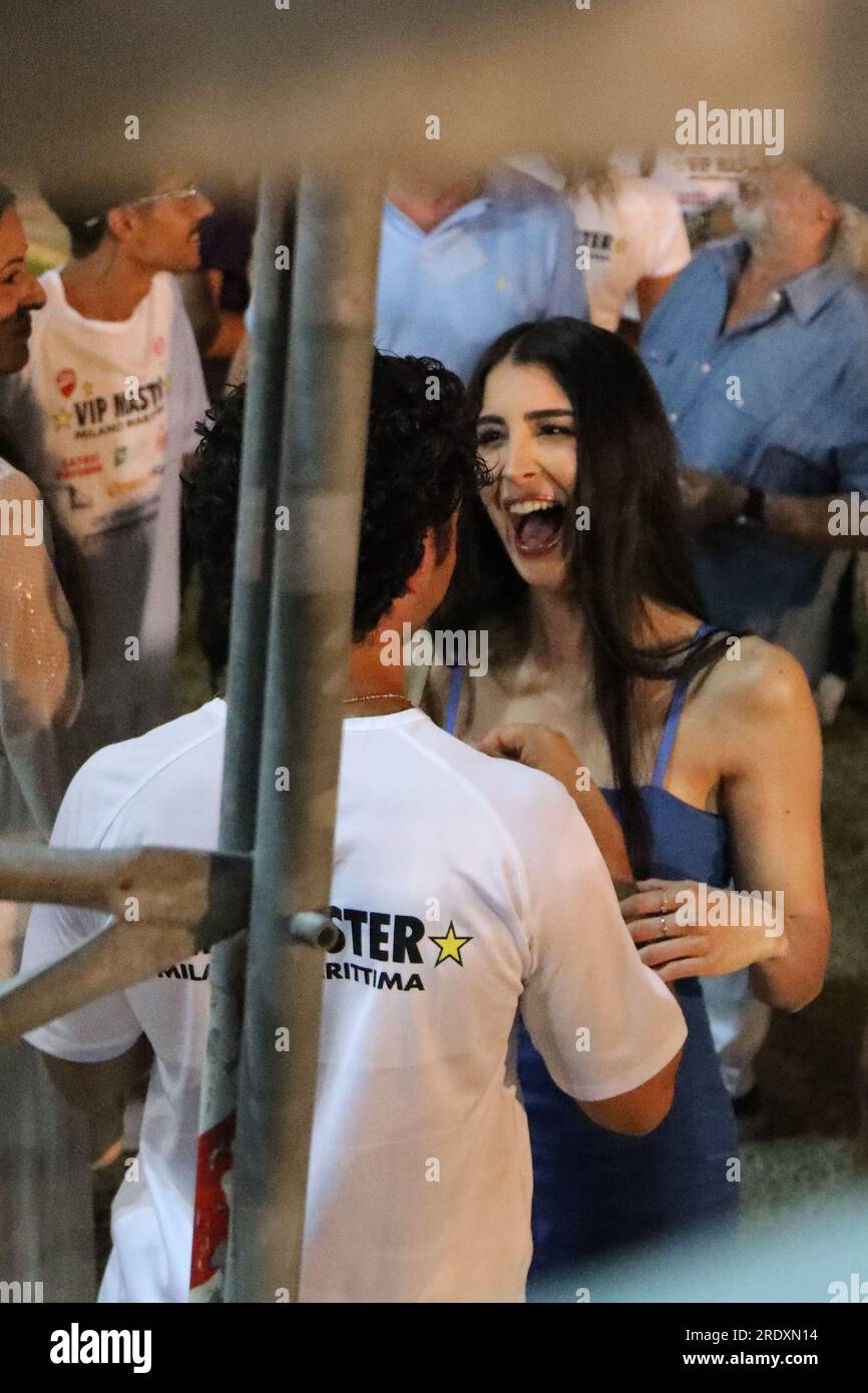 Maritime Milan, Italy. 22nd July, 2023. Milano Marittima (RA), Vip ...