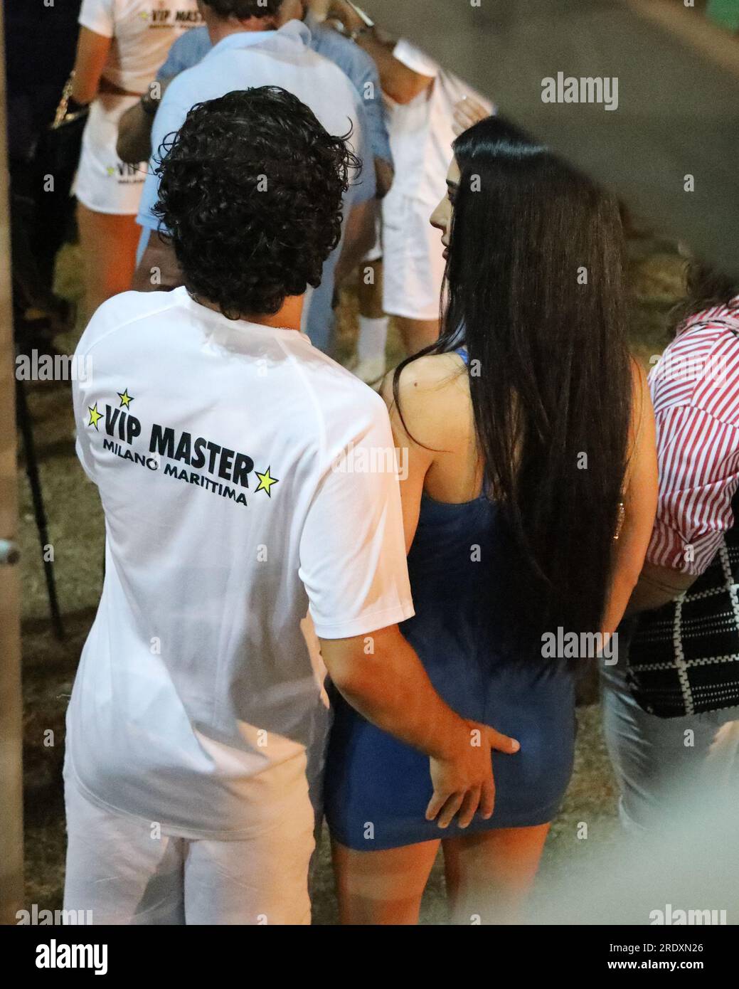 Maritime Milan, Italy. 22nd July, 2023. Milano Marittima (RA), Vip ...