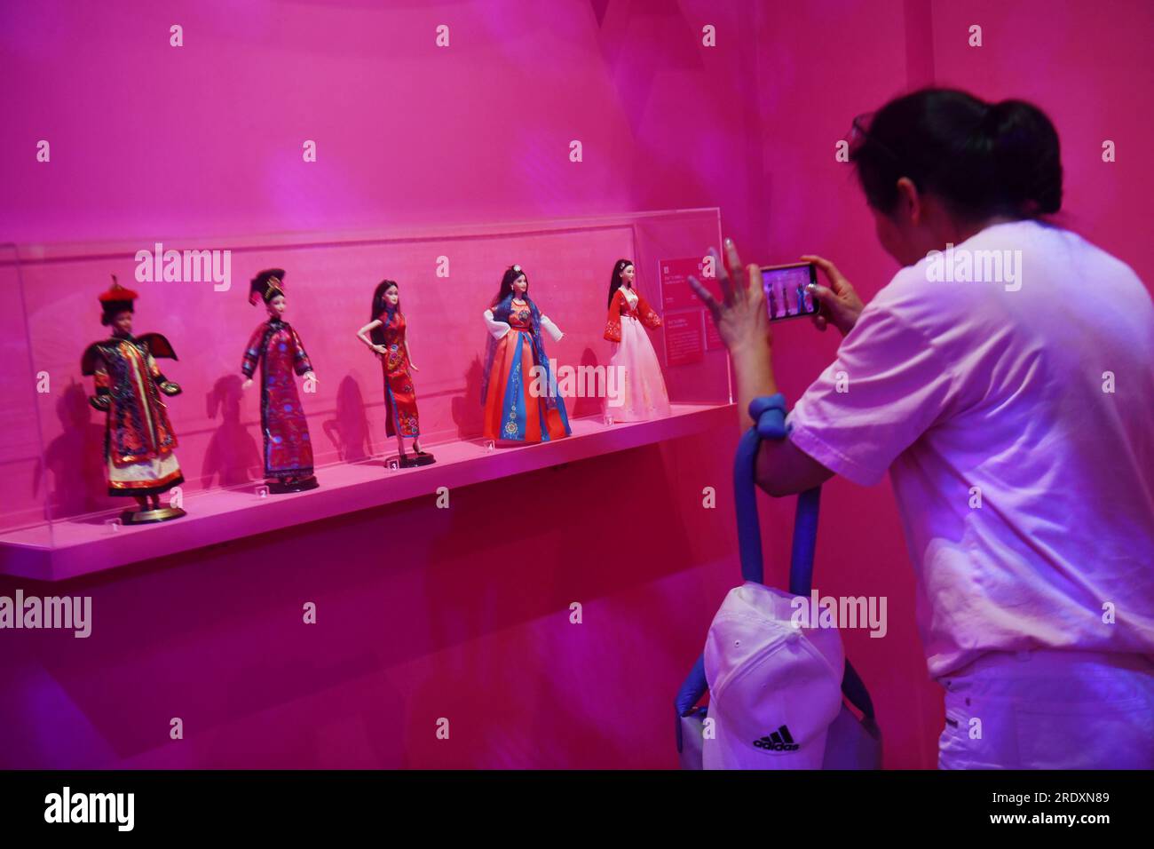 **CHINESE MAINLAND, HONG KONG, MACAU AND TAIWAN OUT** Barbie dolls ...