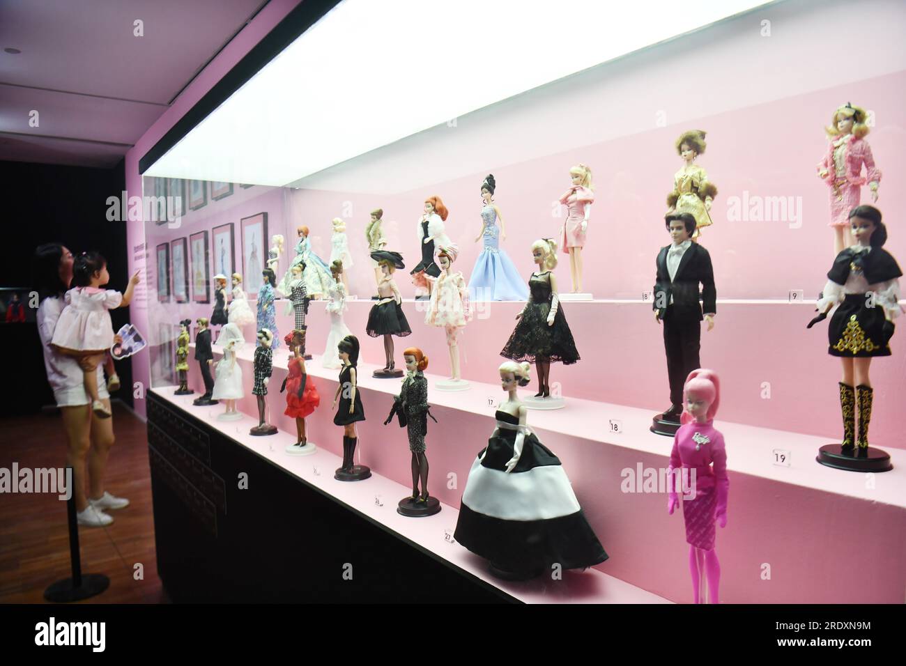 **CHINESE MAINLAND, HONG KONG, MACAU AND TAIWAN OUT** Barbie dolls ...
