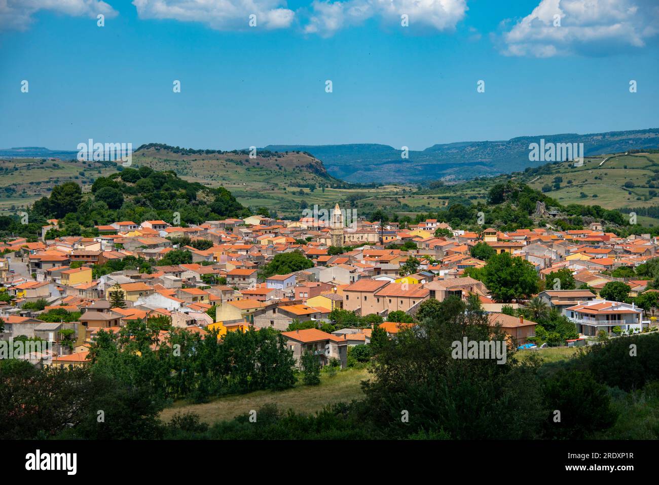 Town of Padria - Sardinia - Italy Stock Photo - Alamy