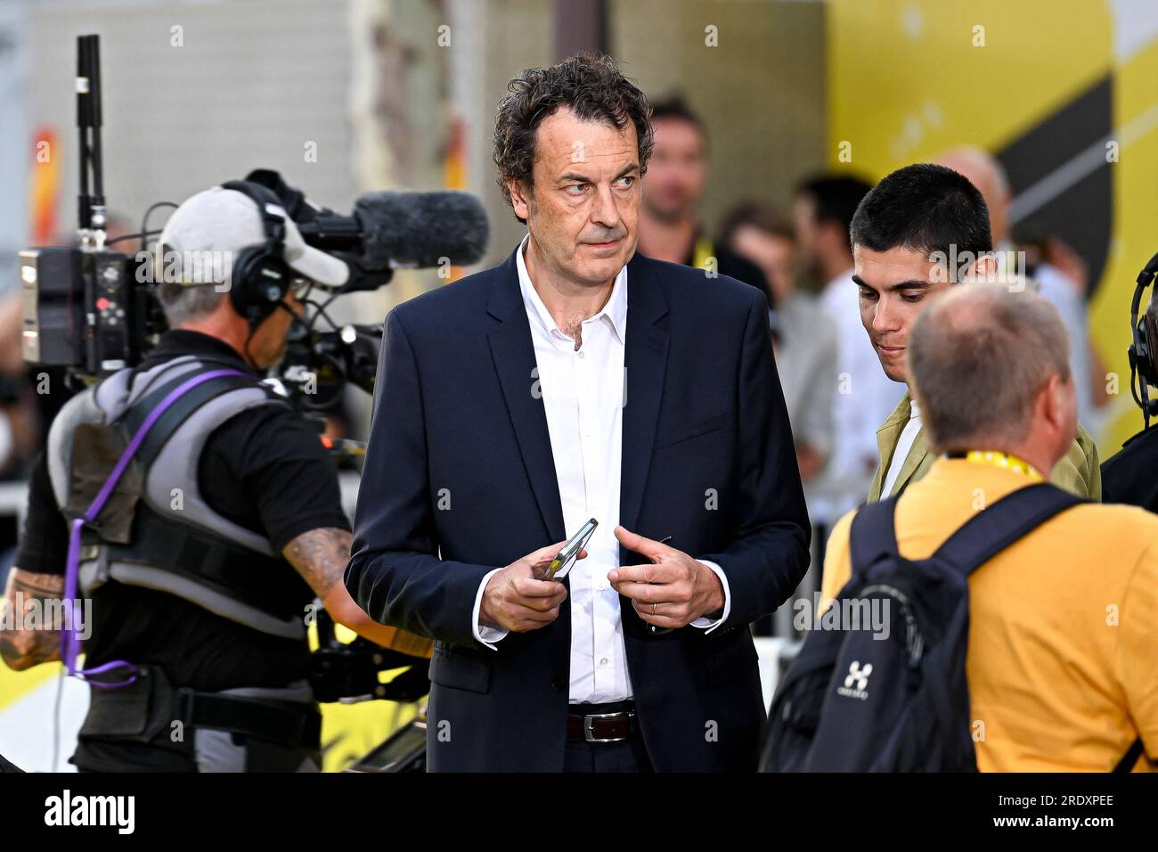 Laurent-Eric Le Lay during the stage 21 of the Tour de, France. , . in ...