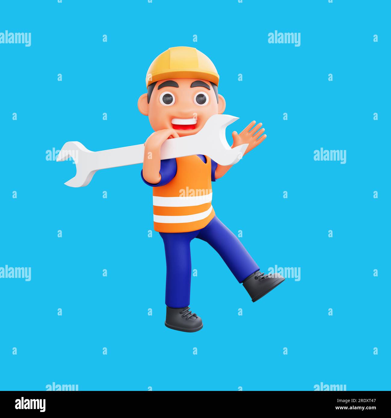 Mechanic cartoon hi-res stock photography and images - Alamy